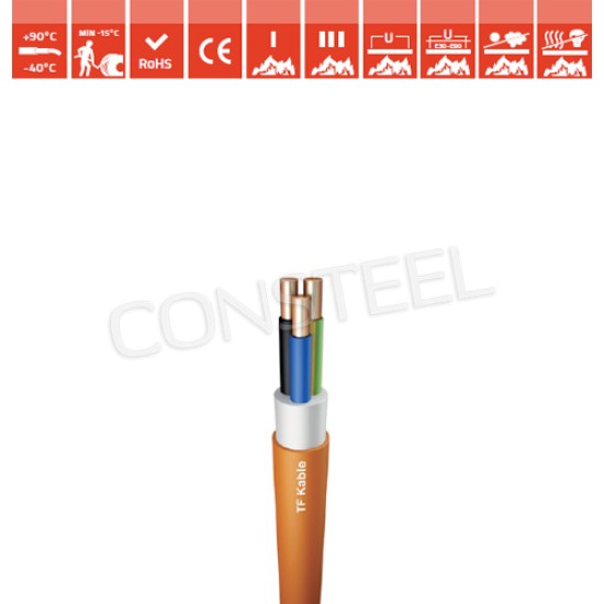 Ognioodporne kable bezpieczeństwa - FLAME-X 950 (N)HXH FE180/E30 0,6/1 kV